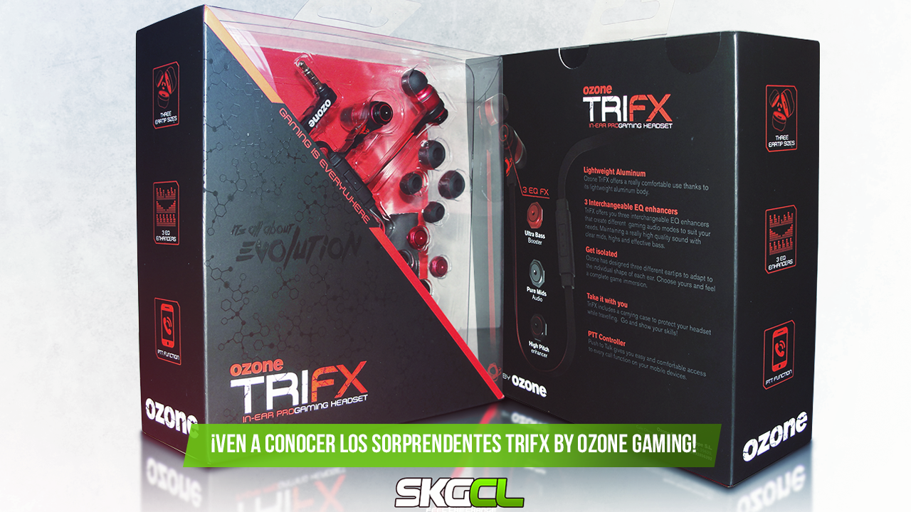 ¡Ven a conocer los sorprendentes TriFX by Ozone Gaming! » Hero Network