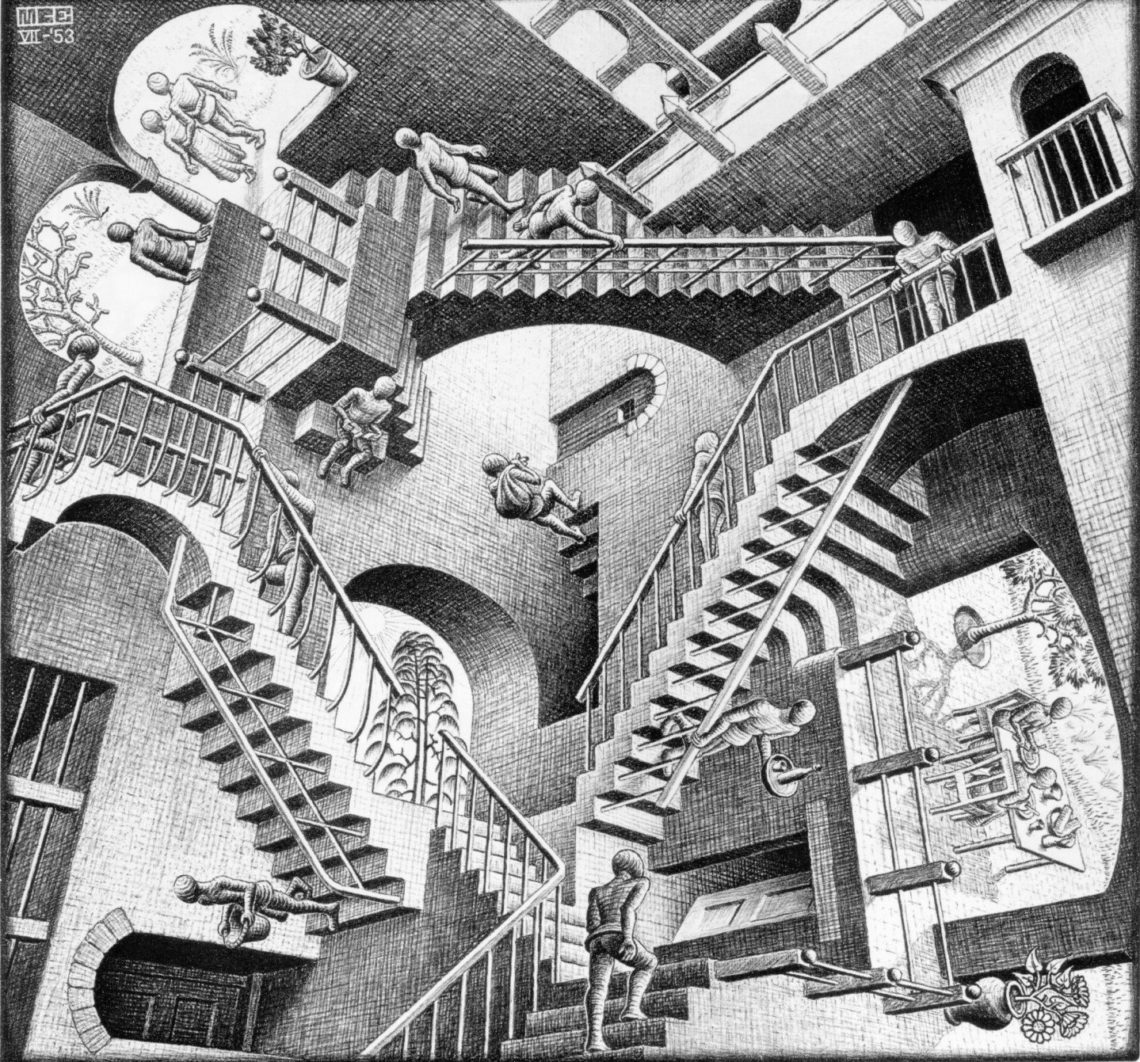 Paradox Vector: La geometría imposible de M. C. Escher presentada en ...