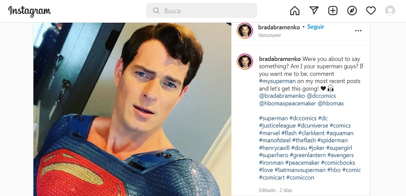 Doble de acción que prestó su silueta para Superman en Peacemaker inicia campaña para recibir el ...