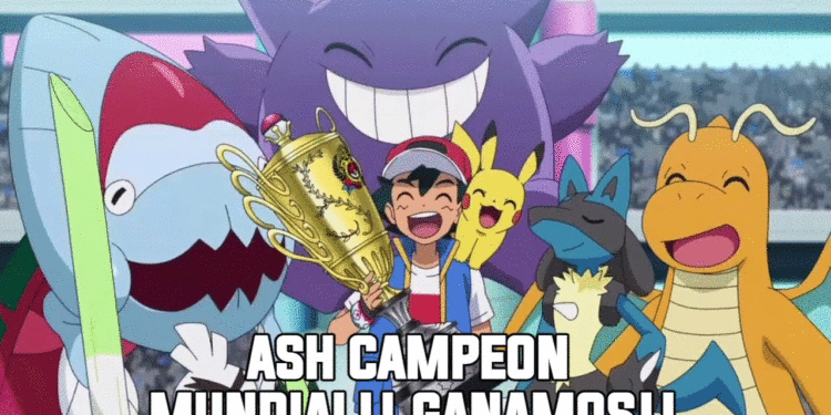 Ash Ketchum por fin se convierte en campeón mundial y en Maestro ...