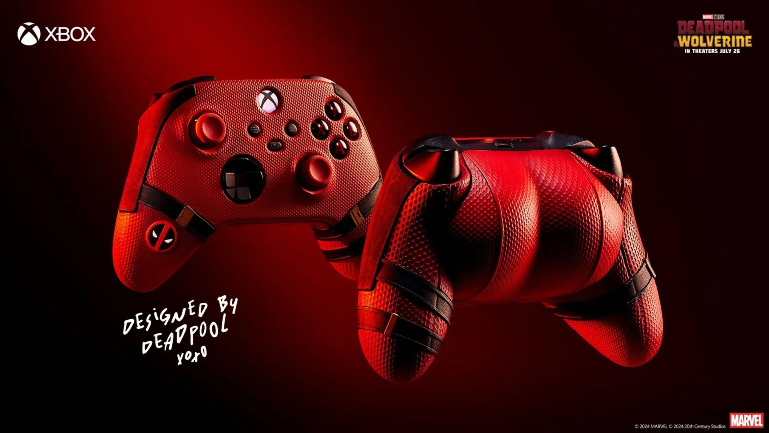 Deadpool se une a Xbox para crear el “Cheeky Controller” y celebrar ...
