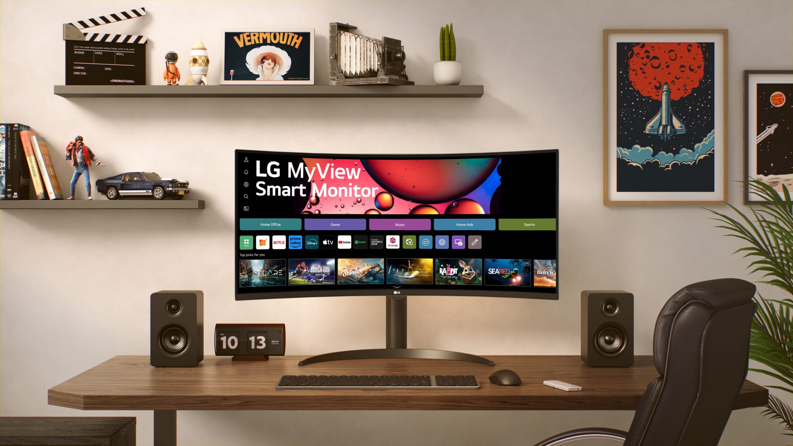 LG lanza el nuevo monitor Smart MyView: Innovación en pantallas curvas ...