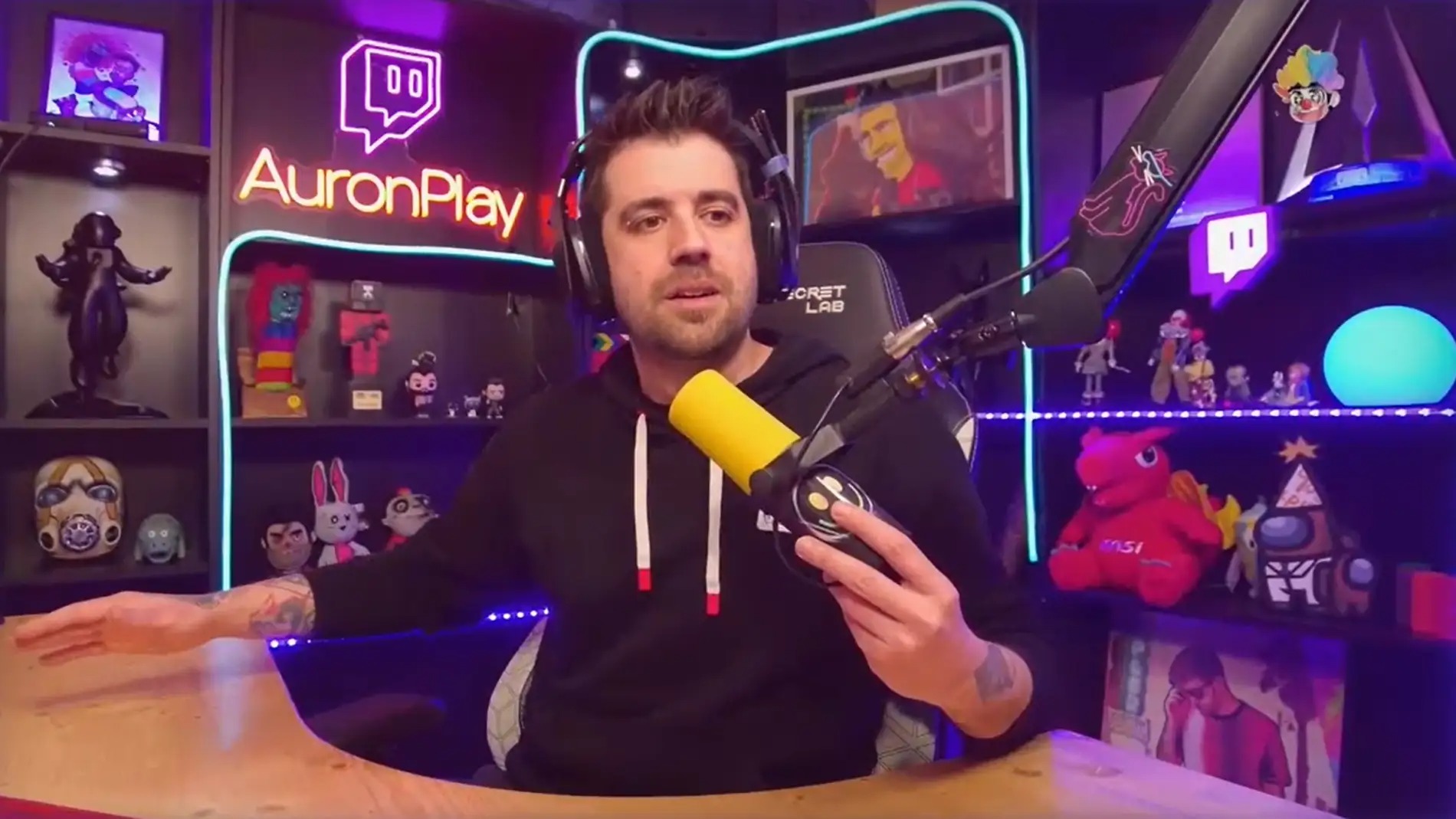 Auronplay se ausenta en su quinto aniversario en Twitch y pide ...