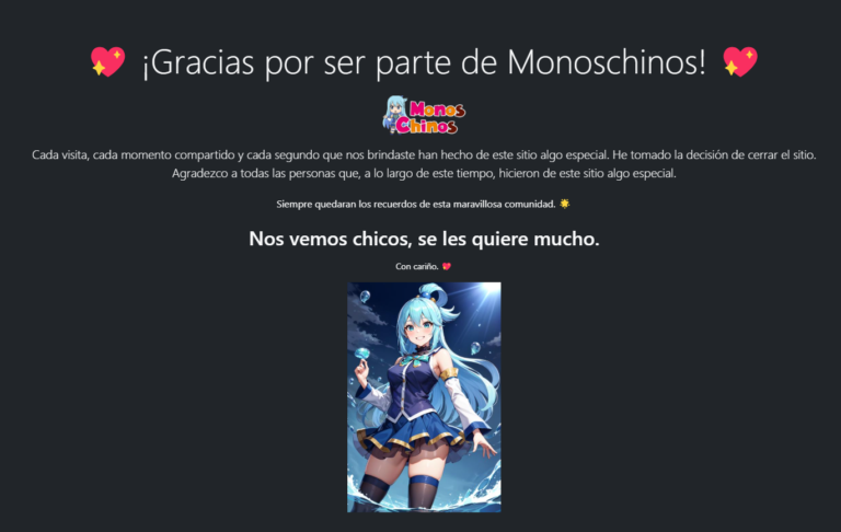 MonosChinos cierra su sitio web: el fin de una era para los fanáticos ...