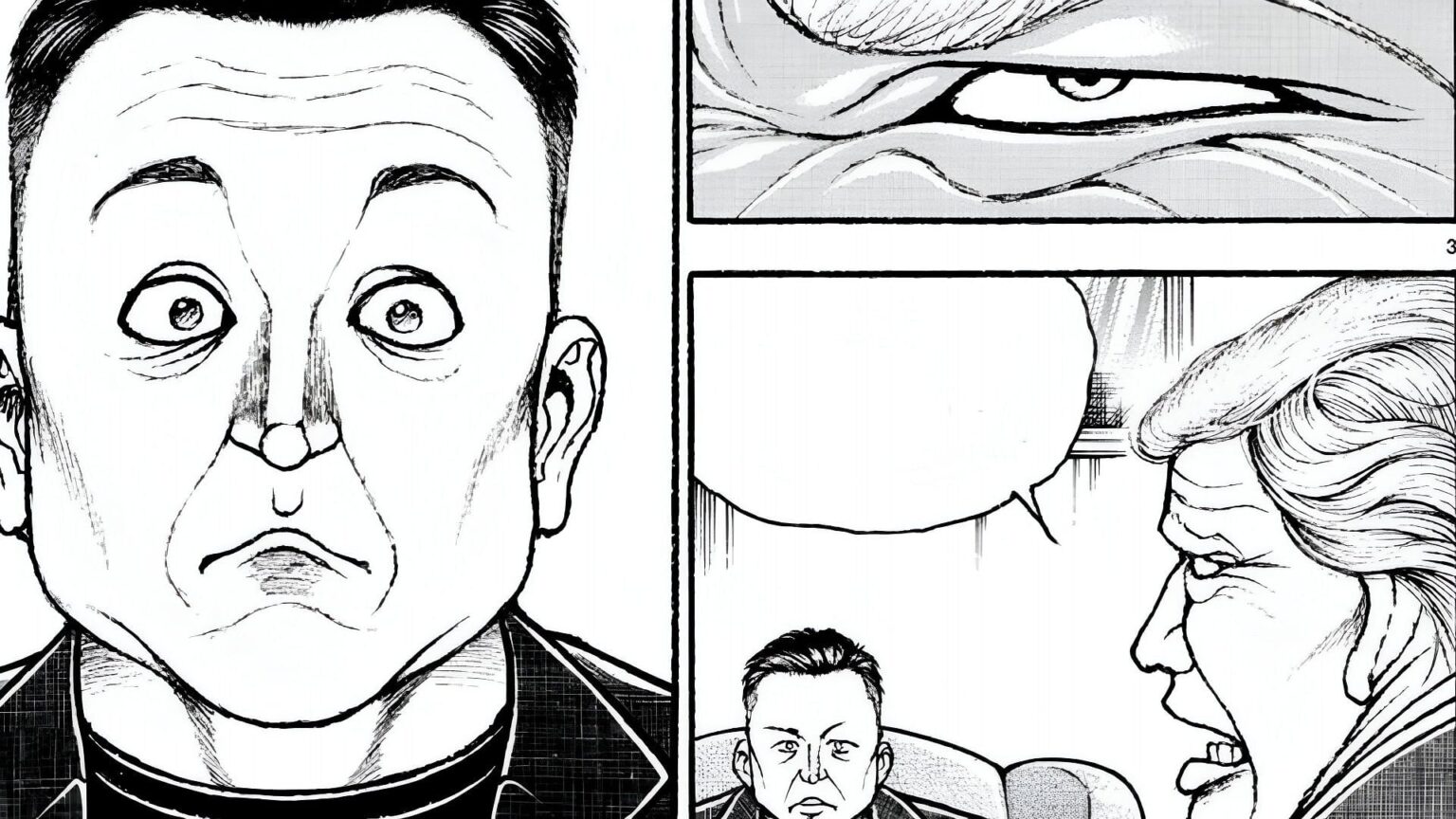 Trump y Elon Musk aparecen en el manga de Baki y los fans enloquecen ...