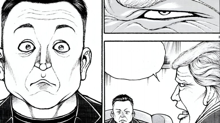 Trump y Elon Musk aparecen en el manga de Baki y los fans enloquecen ...