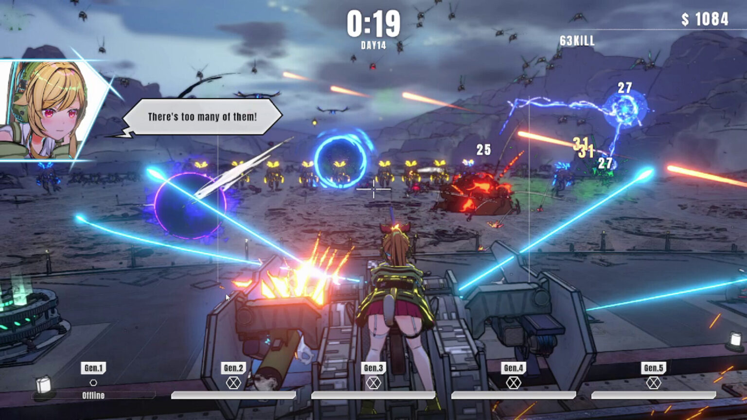 TurretGirls: El nuevo rail shooter de invasión alienígena llega a PC en agosto » Hero Network