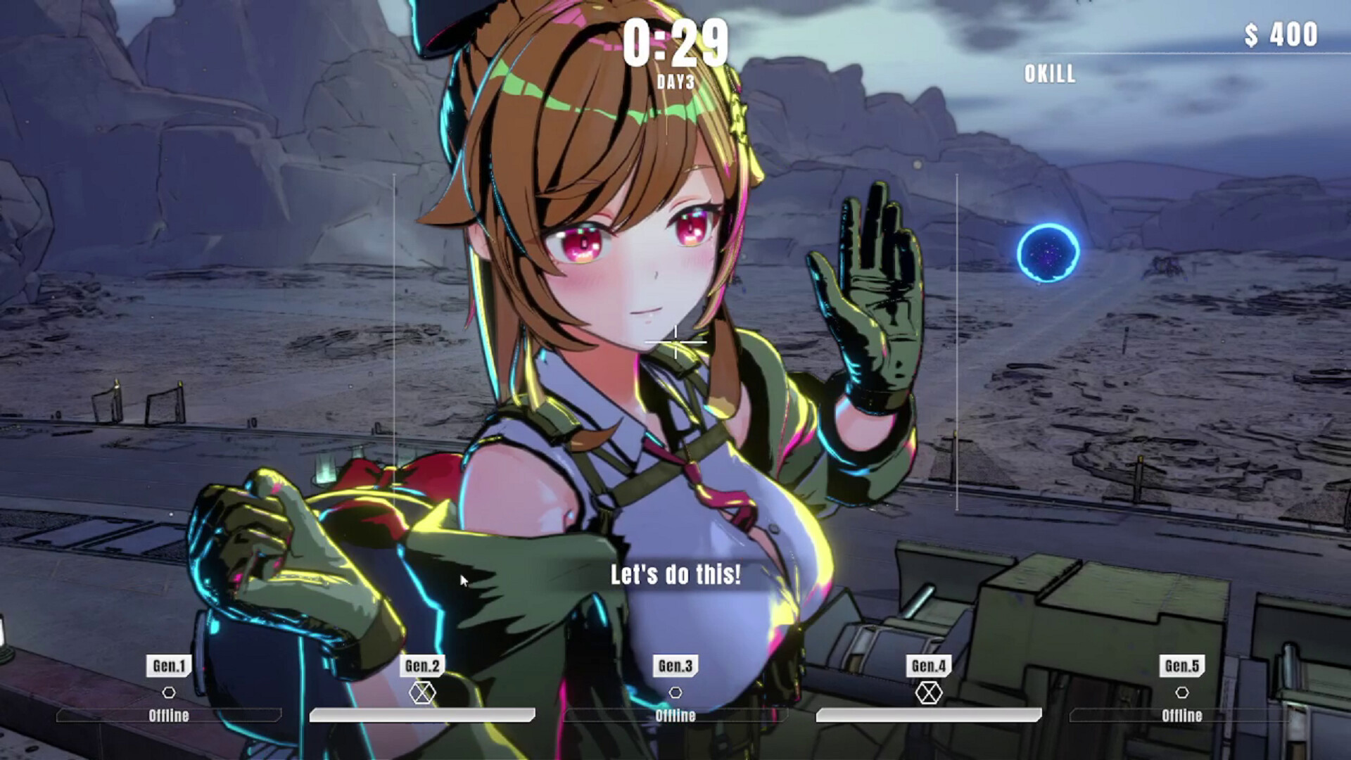 TurretGirls: El nuevo rail shooter de invasión alienígena llega a PC en ...