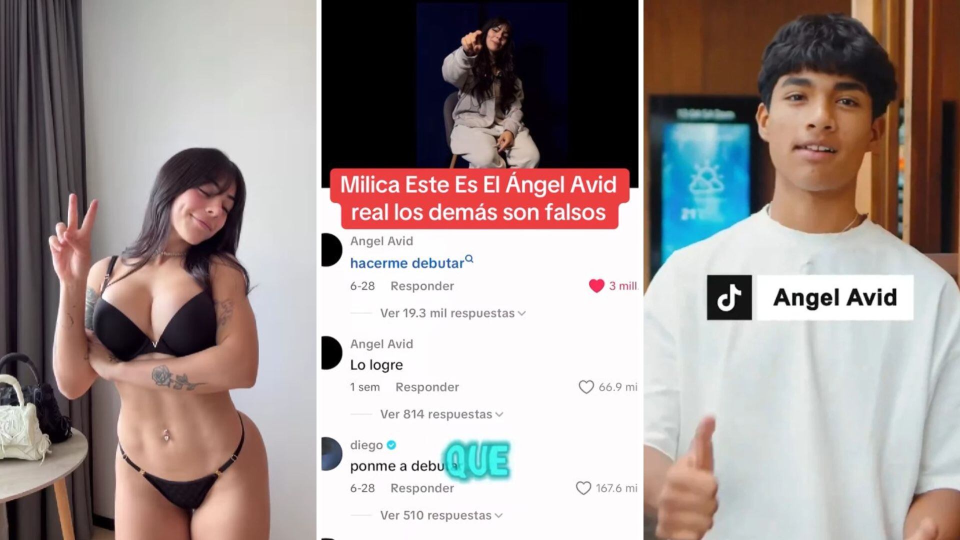 Milica comparte el esperado video debut de Ángel Avid (y sorprende a todos con su verdadera ...