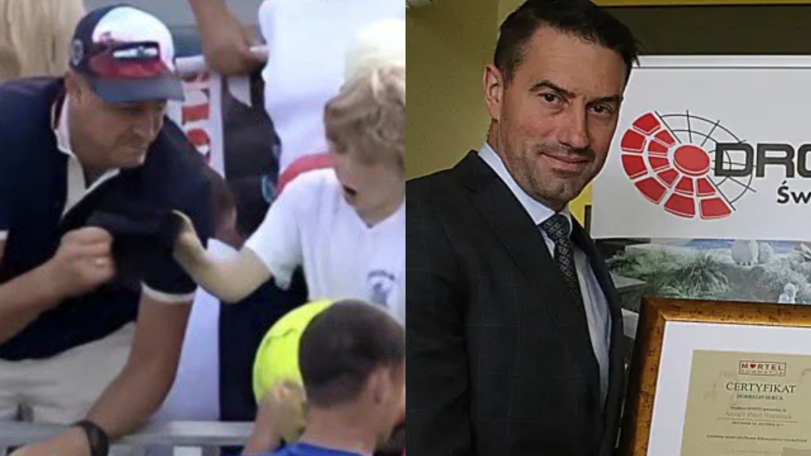 CEO polaco pide disculpas tras arrebatar gorra firmada a un niño en el ...