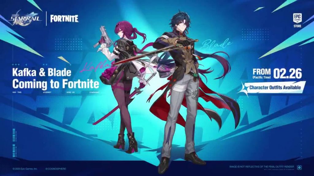 Fortnite x Honkai Star Rail: skins de Blade y Kafka llegan en febrero ...